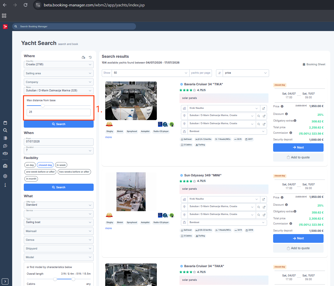 How to book a boat on Booking Manager portal – Booking Manager