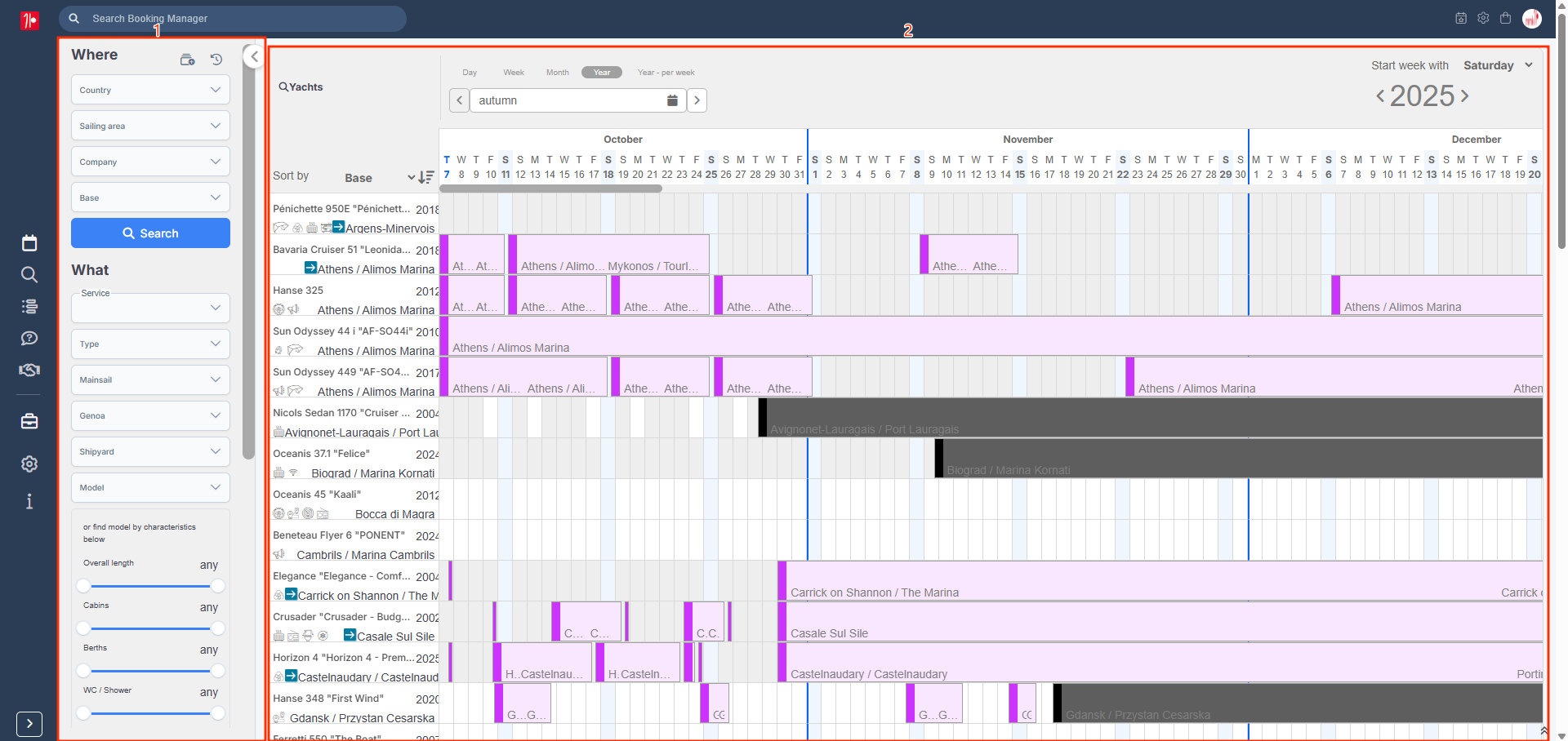 How to use the Booking sheet – Booking Manager