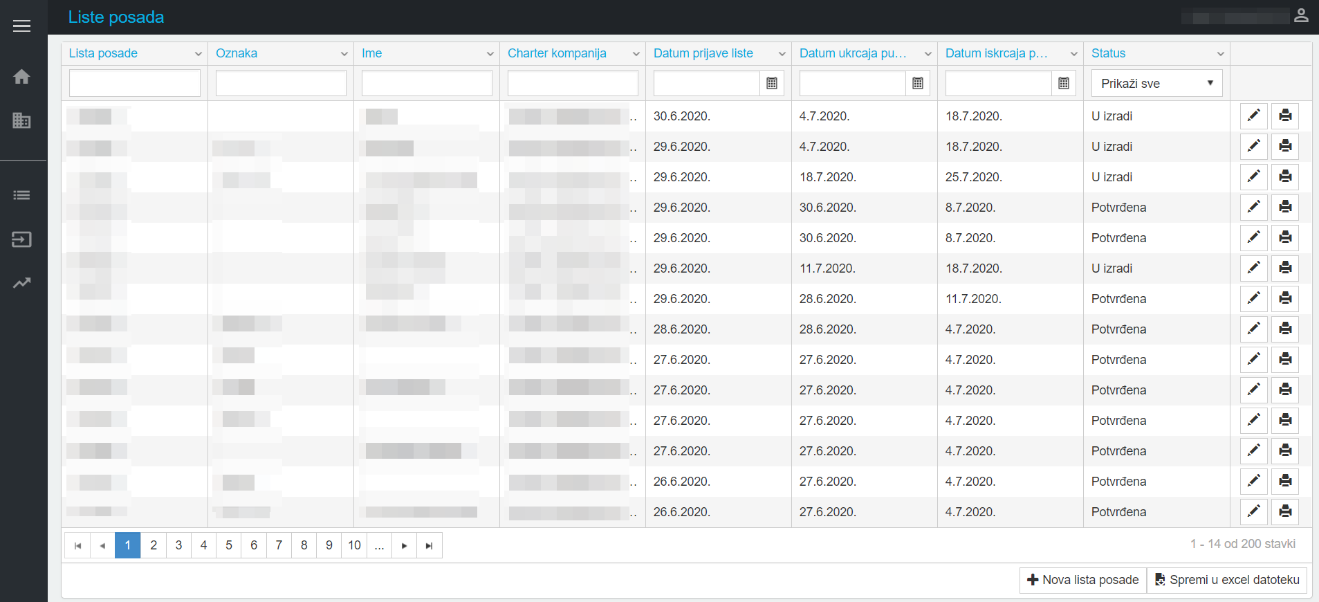 How to send crew lists to E-crew – Booking Manager